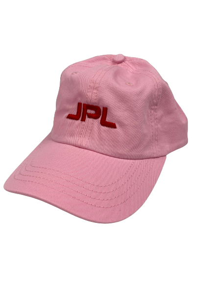 JPL Logo Pink Adjustable Hat | The JPL Store